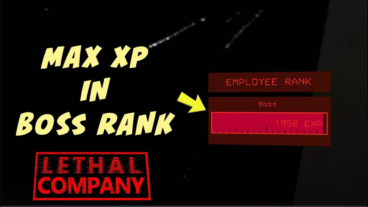 What will happen once you reach max xp on BOSS RANK in Lethal Company ...