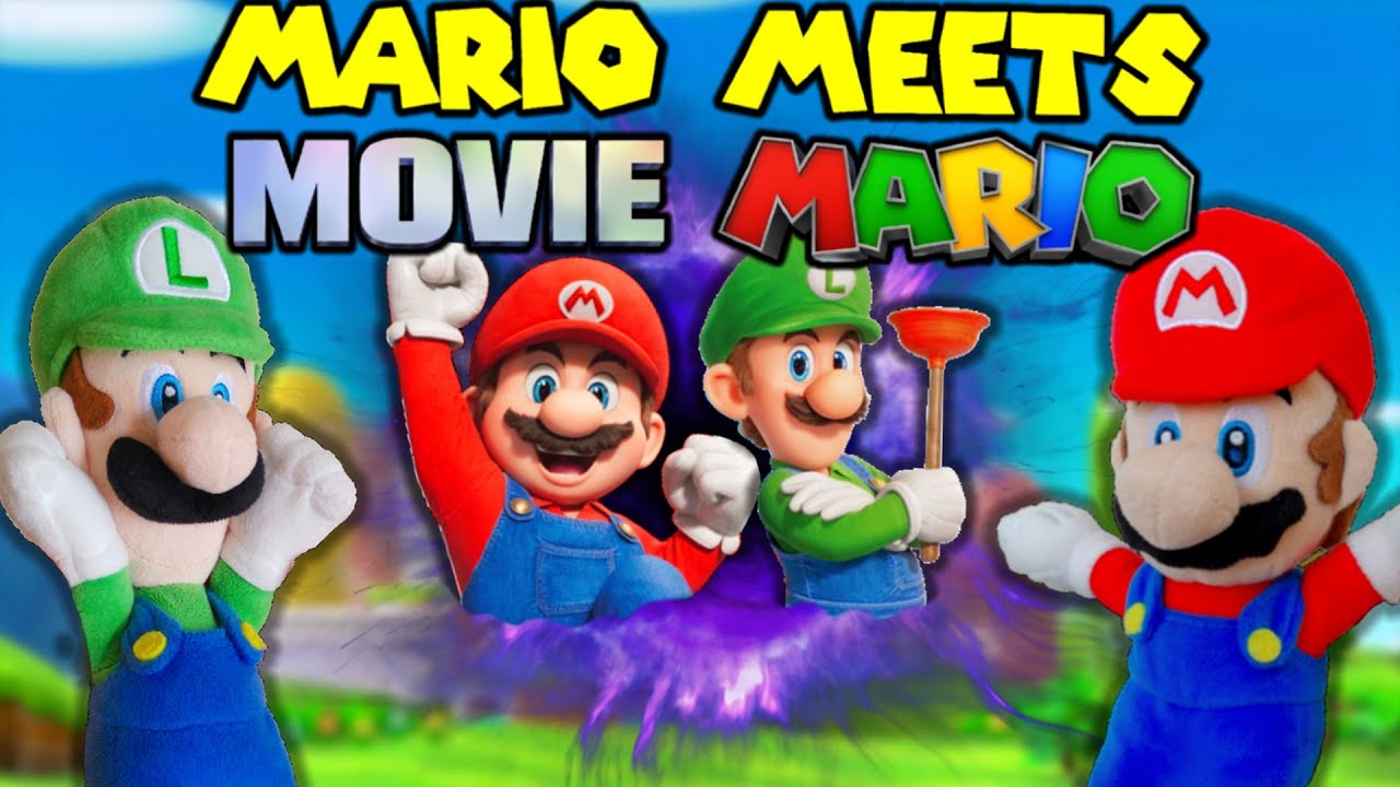 Mario Meets Movie Mario! - AmazingMarioBros - YouTube