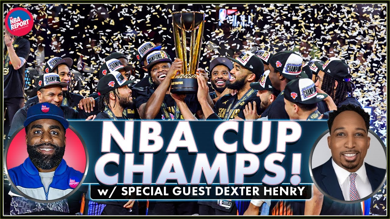 NBA Cup Reactions: Knicks Reign Supreme | Analysis & Soundbites - YouTube