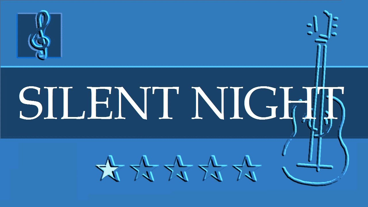 Acoustic Guitar Duet - Silent Night - Gruber - Christmas Song (Sheet ...