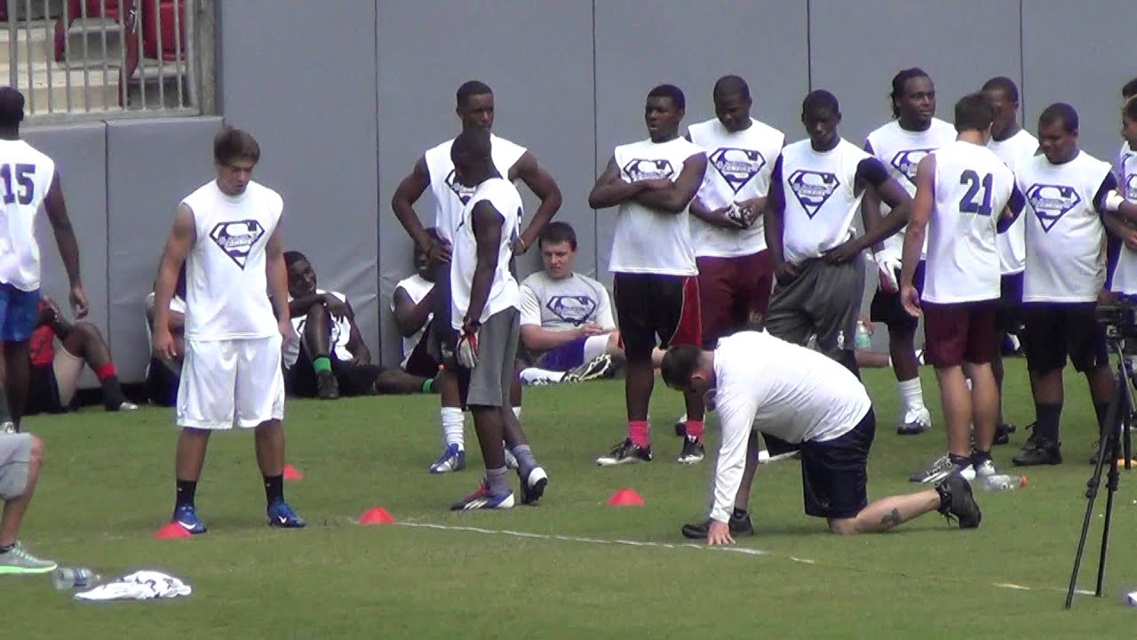 Brandon Dickens Blue-Grey Southeast Football Combine March 23, 2013 ...