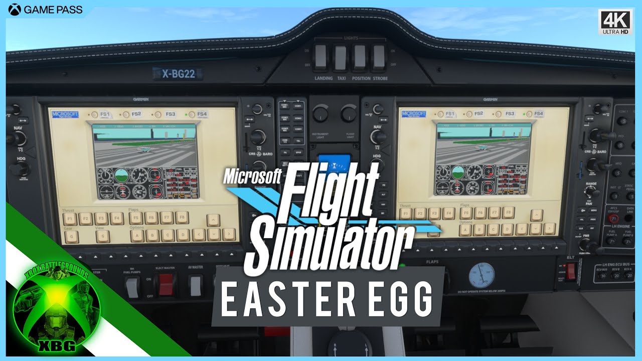 Microsoft Flight Simulator - Sim Update 11 Easter Egg How To - YouTube