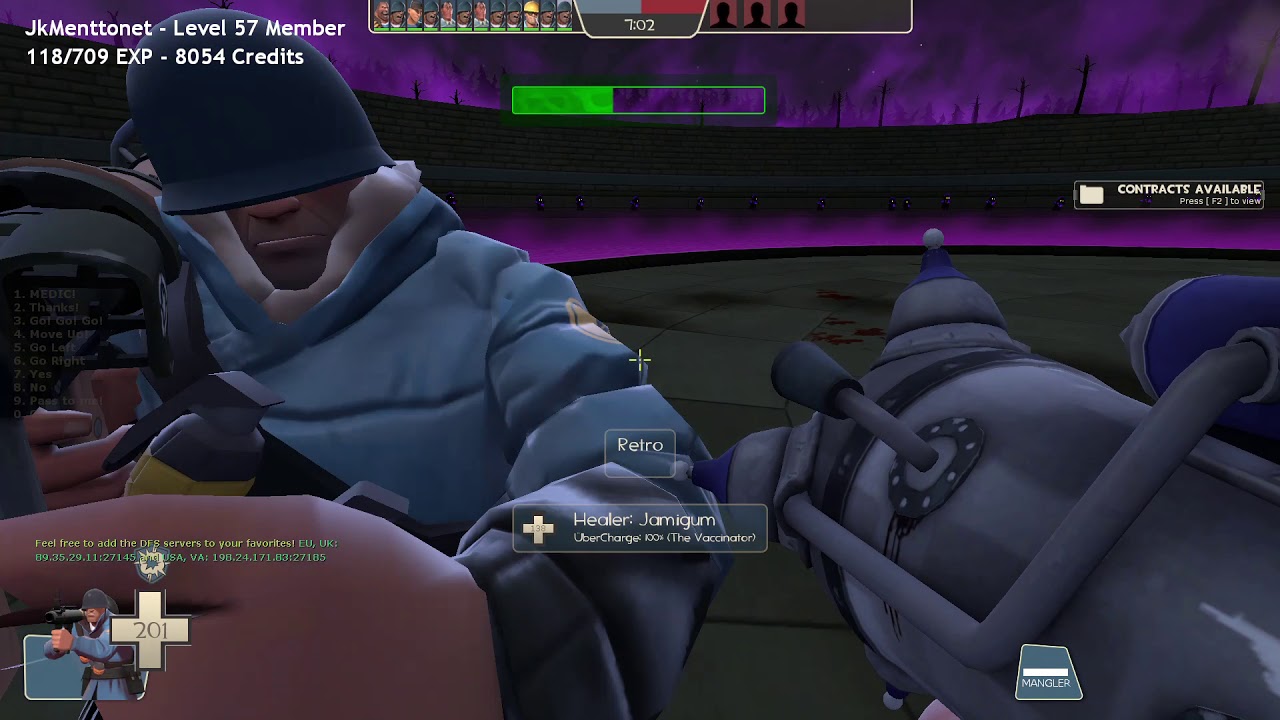 Team Fortress 2 Dispenz0r's Fun Server Snatcher Boss Fight - YouTube