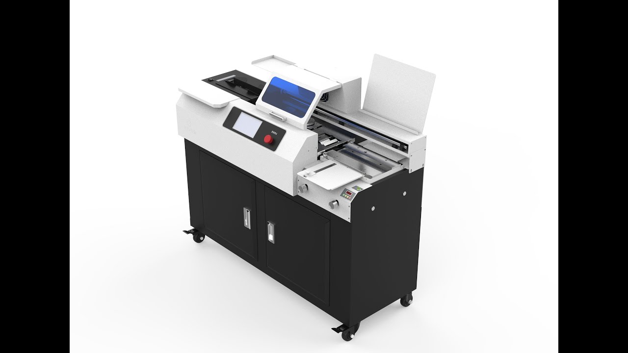 BM300C Glue Binding Machine Introduction Demonstration Video - YouTube