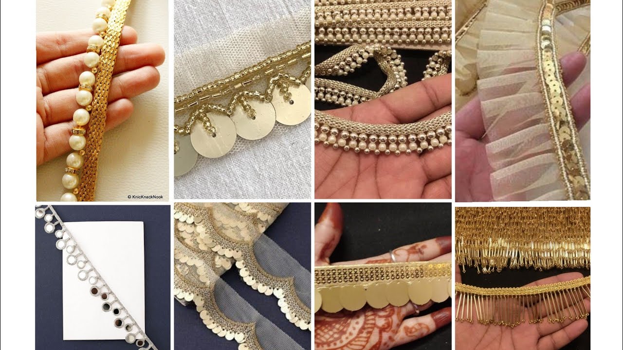 2020 #Beautiful #dupatta border designing ideas - YouTube