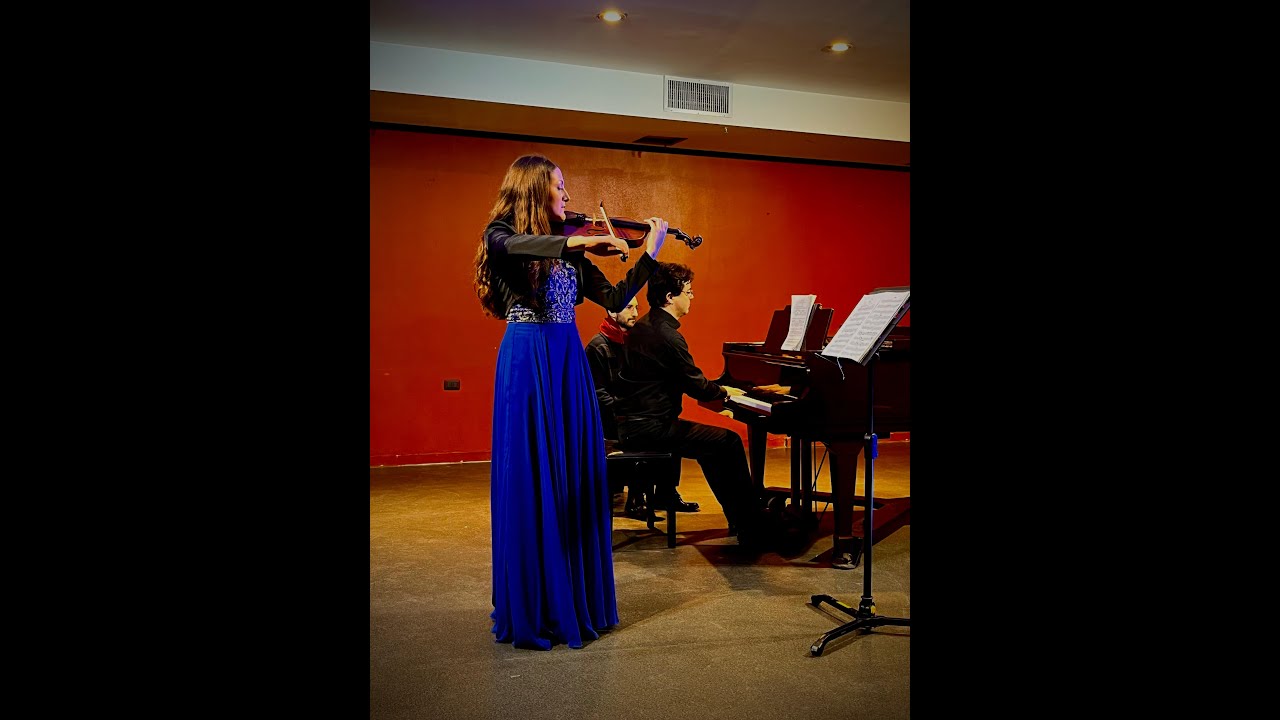 Concierto de Egreso de violín de Angelina Olivera - Conservatorio ...