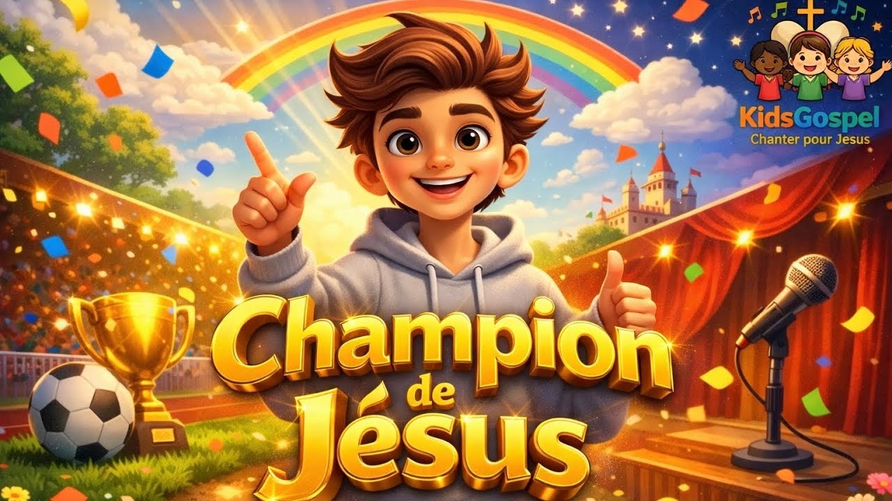 🎶Chant pour enfants - Champion de Jésus 👑 | Chanson Gospel | kidsgospel ...