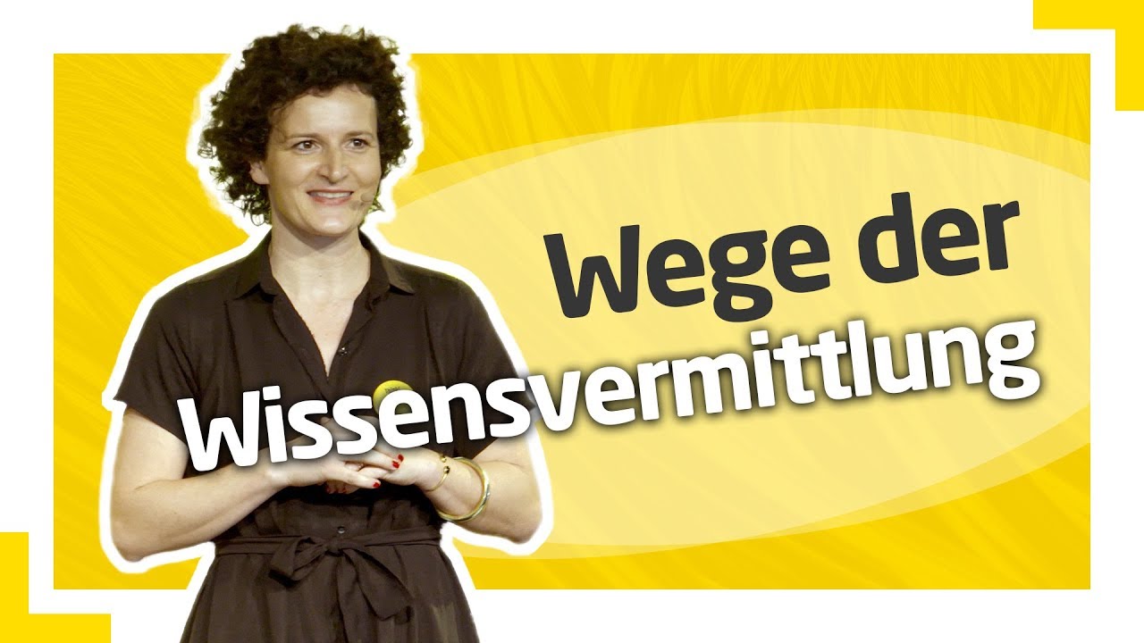 Claudia Novak: Neue Formate der Wissensvermittlung - YouTube