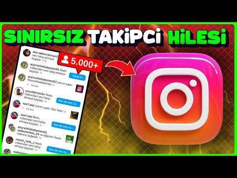 Sınırsız İnstagram Takipçi Arttırma Hilesi 2026 (YENİ HİLE) - Ücretsiz & Türk İnstagram Takipçi