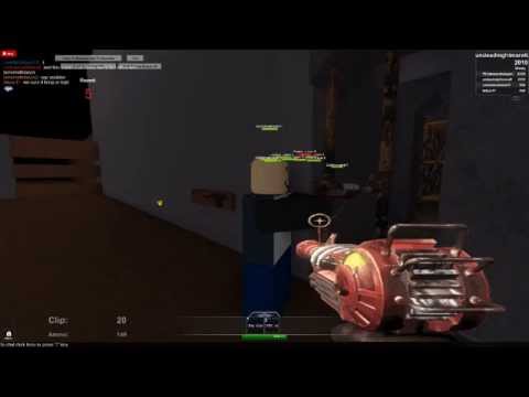 call of duty zombies in roblox raygun gameplay - YouTube