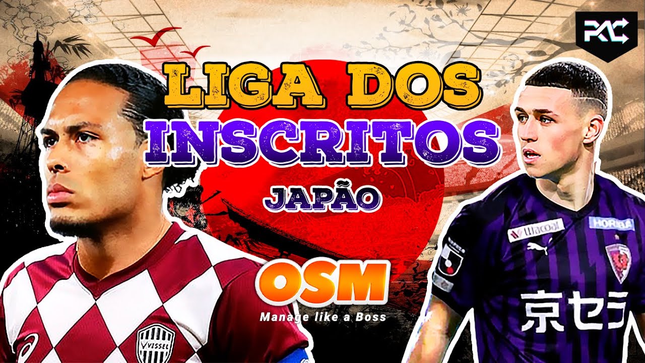 OSM - LIGA DOS INSCRITOS - ONLINE SOCCER MANAGER #live - YouTube