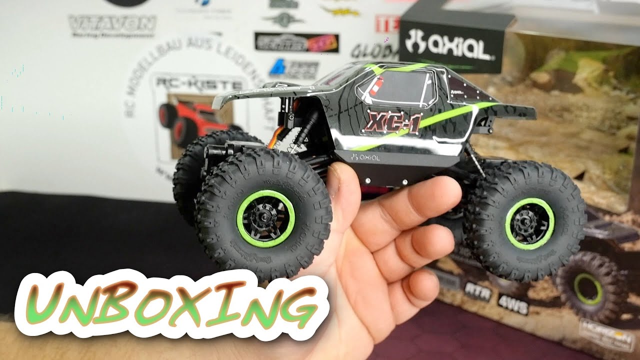 Der Axial AX24 XC 1 4ws Mini Crawler - Unboxing [German] - YouTube