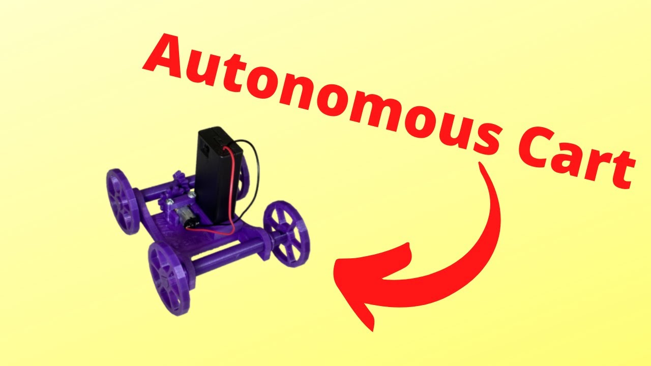 Making an *AUTONOMOUS* Rolling Cart 3D Printed - YouTube