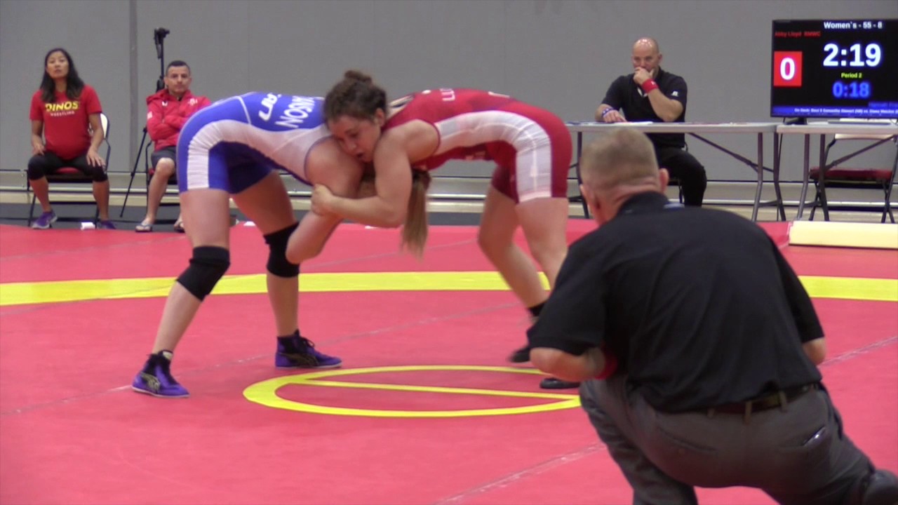 2017 Canadian Non-Olympic WTT 55 Kg: Abby Lloyd vs. Hannah Franson ...