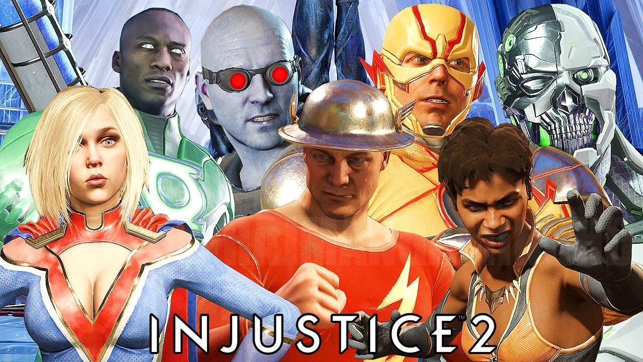 Injustice 2 - All Premier Skins Gameplay 4K @ 2160p (60ᶠᵖˢ) HD - YouTube