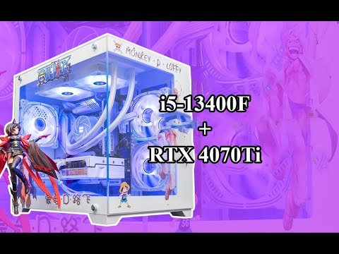 WJ Coolman ROBIN II Monkey D Luffy Edition RTX 4070Ti Custom Pc Build ...