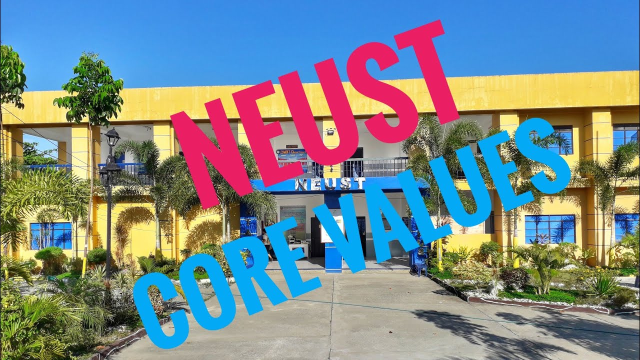 Core Values - NEUST - YouTube