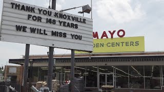 Mayo Garden Center officially closes