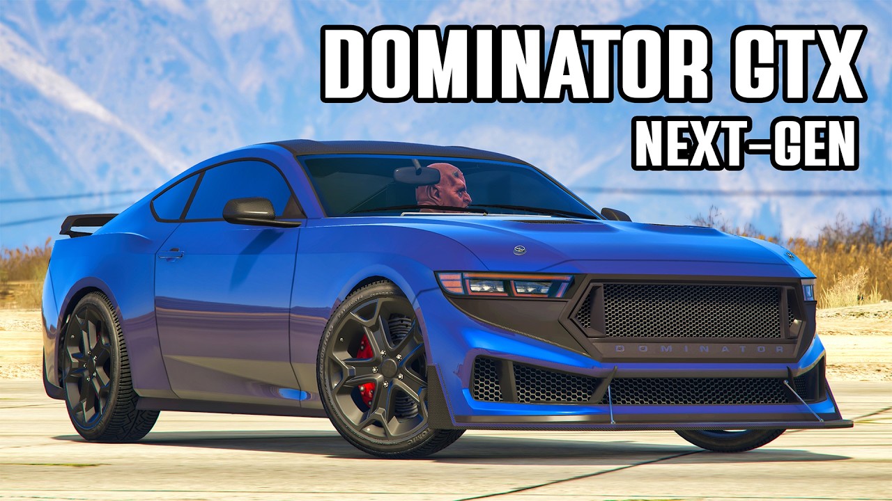 Next-Gen Vapid Dominator GTX (Ford Mustang Dark Horse) - GTA 5 Online ...
