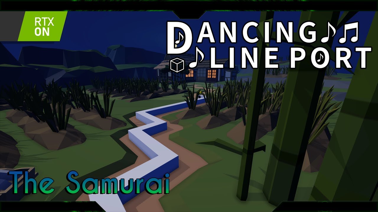 Dancing Line - The Samurai (Post Processing) - YouTube