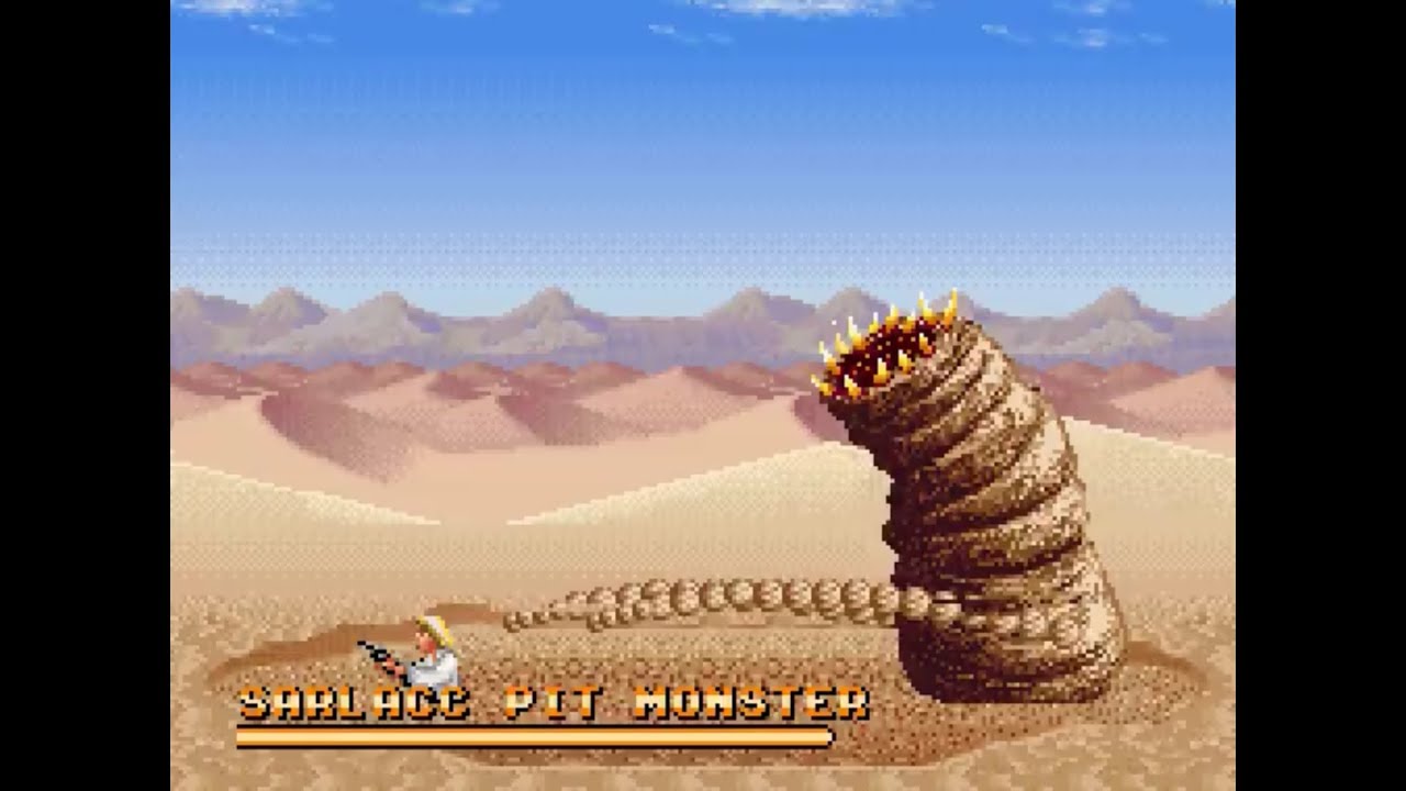 Sarlacc Pit Monster | Super Star Wars - YouTube