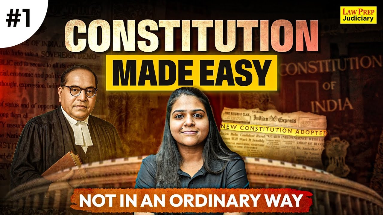 Complete Indian Constitution | #1 | Constitution of India Lectures for ...