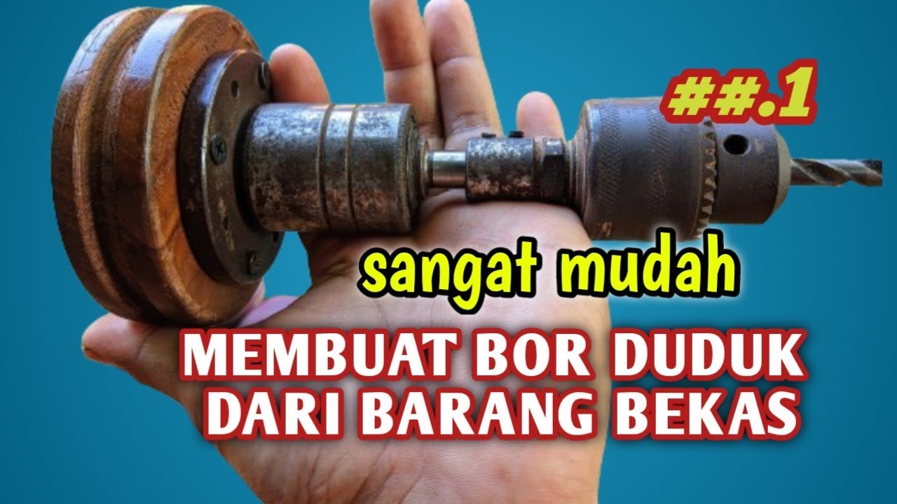 (DIY) TUTORIAL MEMBUAT BOR DUDUK DARI BARANG BEKAS SEMUA (PART 1) - YouTube