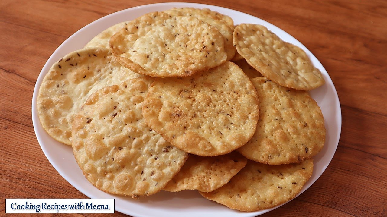 Jeera Puri Recipe - जीरा पूरी - How to make Jeera Poori - Tea Time ...