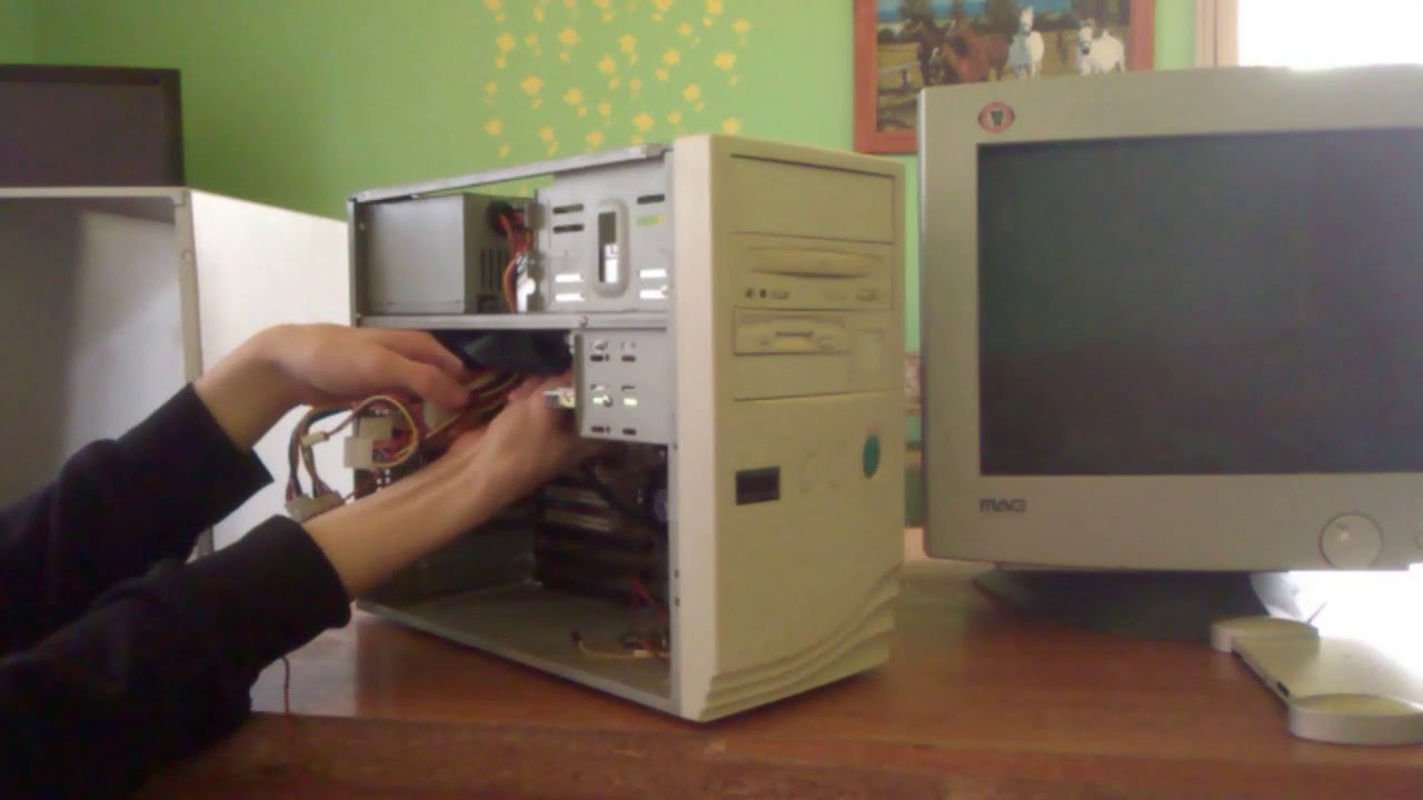 Repearing 1997 computer - YouTube