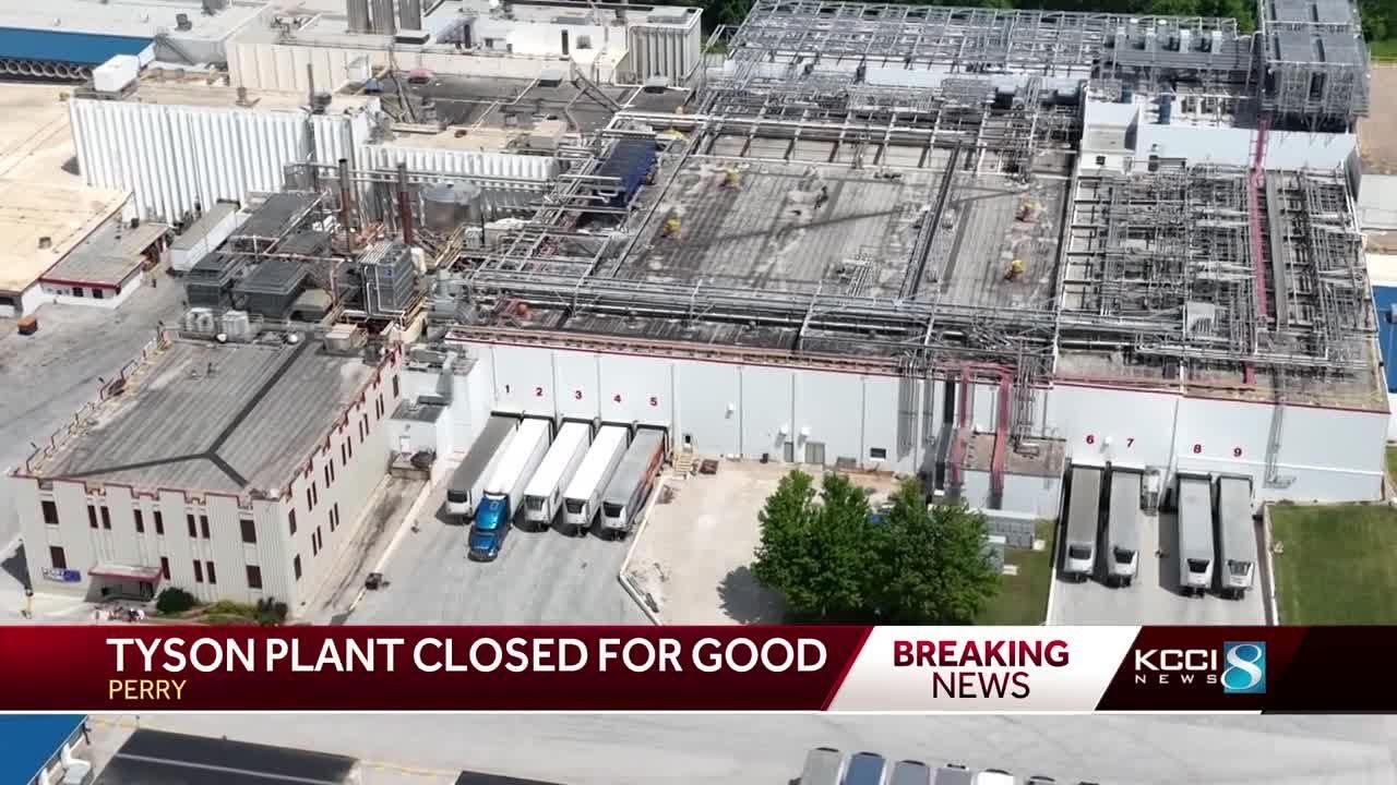 'Kind of surreal': Tyson plant in Perry closes for good - YouTube