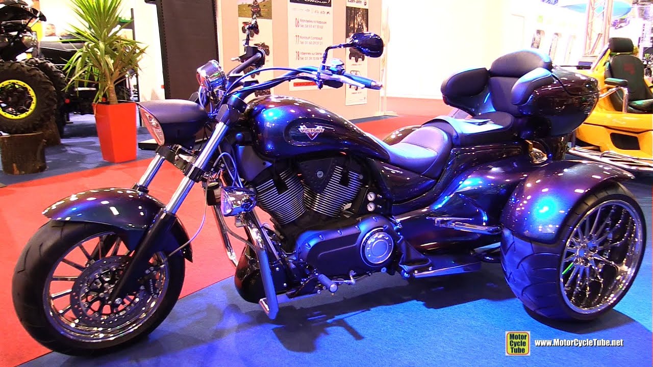 2015 Rewaco CT1700V Trike Based on Victory Vegas 8 Ball - Walkaround ...