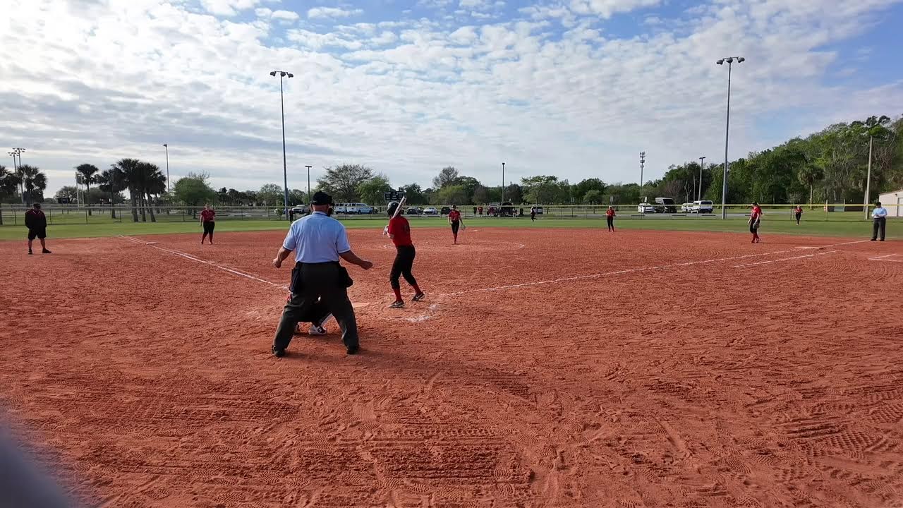 Lawrenceville softball spring training game 5 - YouTube