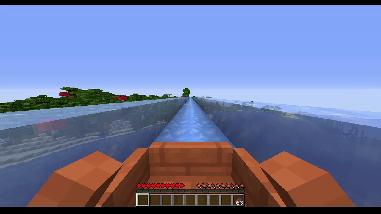 minecraft blue ice highway demonstration - YouTube