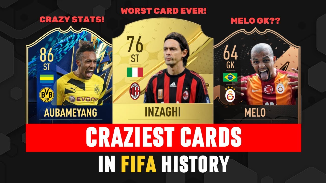 CRAZIEST CARDS in FIFA History! 😱😮 - YouTube