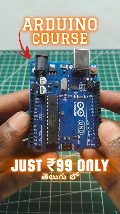 Arduino Course for Just ₹99 | Telugu Projects #shorts #shortsfeed #telugu - YouTube