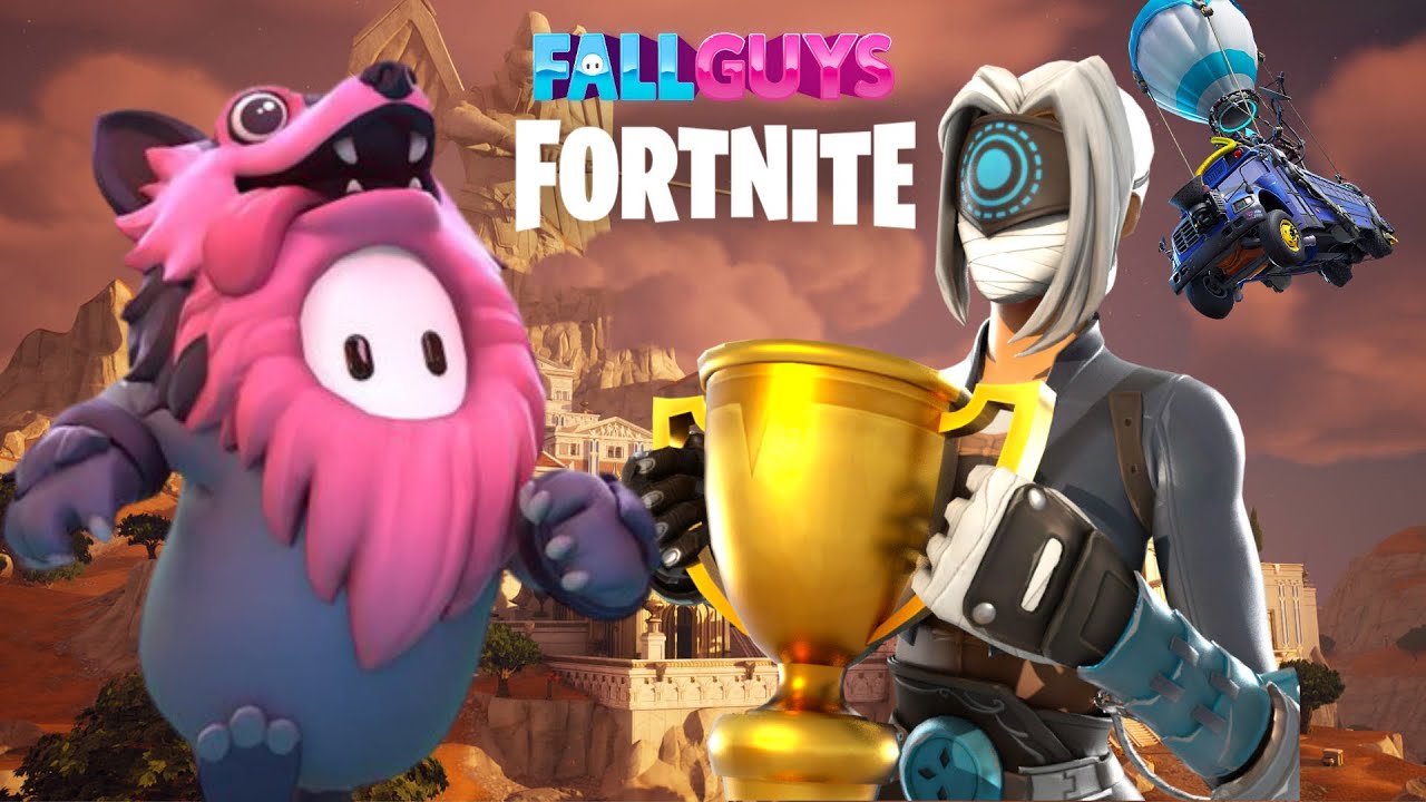 FALL GUYS LEVEL ARRIVING ON THE FORTNITE MAP! - YouTube