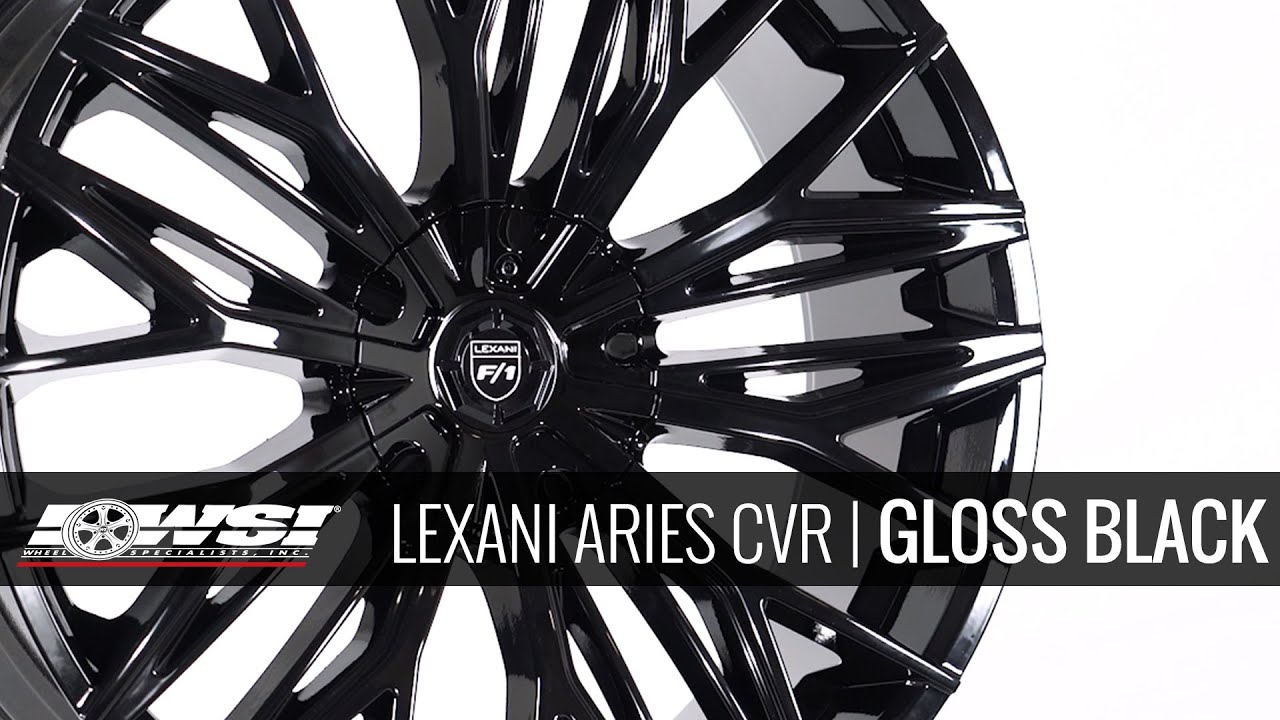 Lexani Aries CVR | Gloss Black - Wheel Specialists, Inc. - YouTube