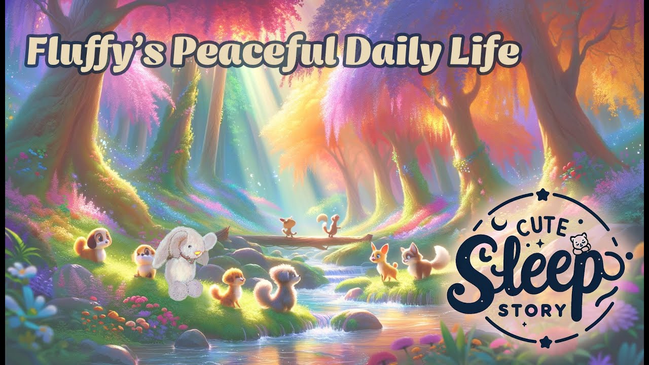 A Cozy Sleep Story[Fluffy's Peaceful Daily Life] for a good sleep - YouTube