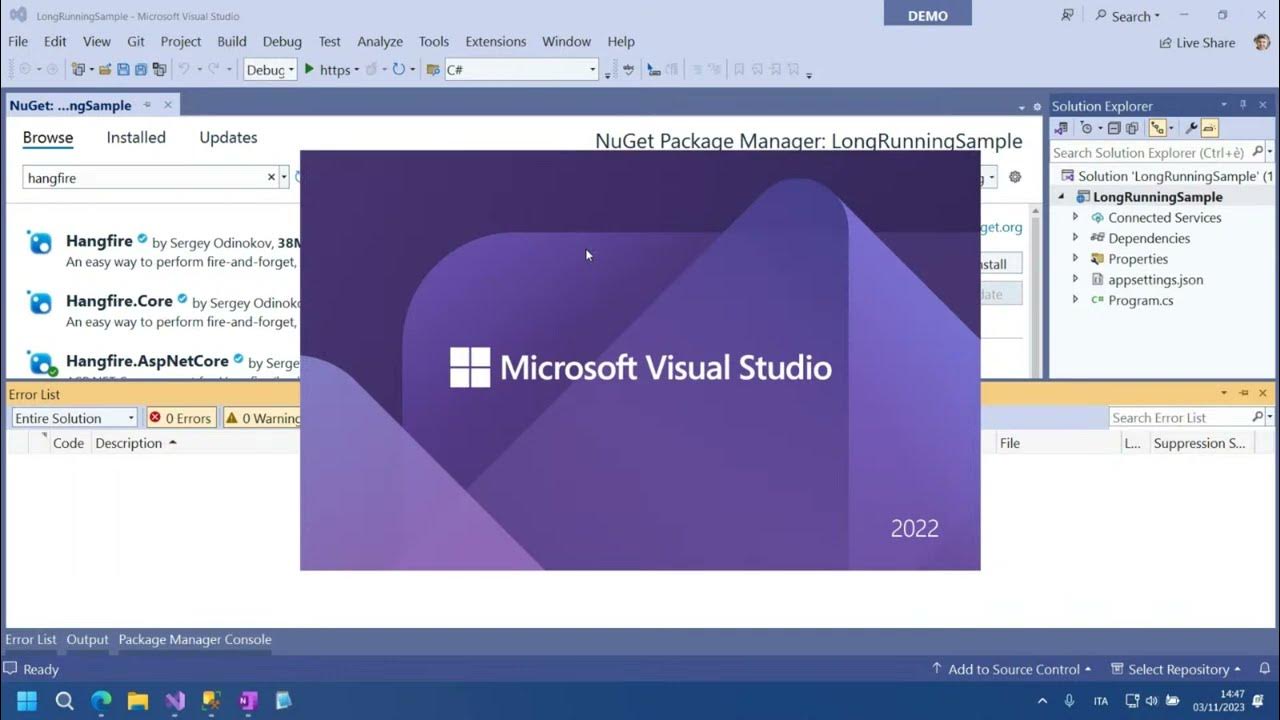 Live Coding: gestire operazioni di lunga durata con ASP.NET Core - YouTube