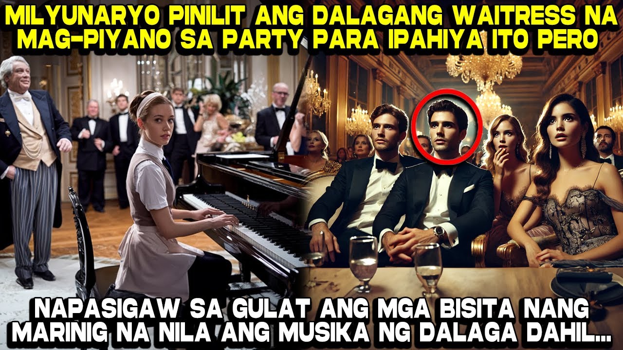 Milyunaryo Pinilit Mag Piyano ang Waitress sa Party Para ipahiya ito ...