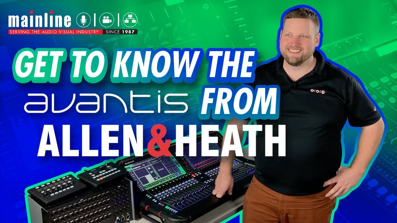 Overview of the Allen & Health Avantis Digital Mixer - YouTube