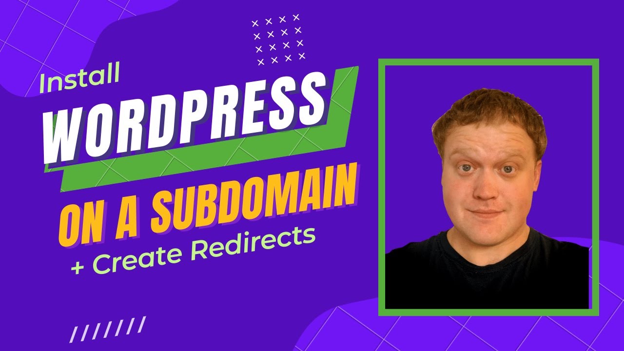 How To Install WordPress On A Subdomain In Siteground + Redirects #004 ...