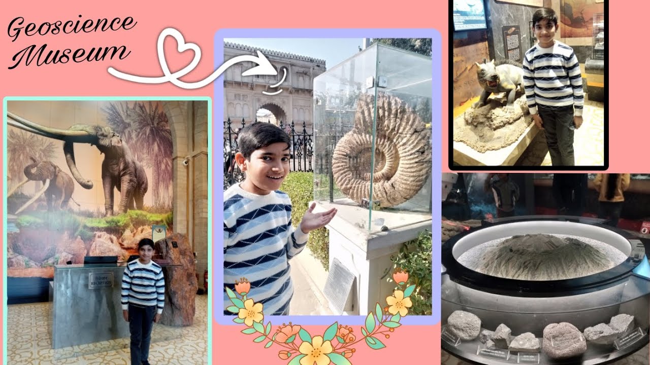 Aaj hum geoscience Museum gye || Geoscience vlog || Siblings Mini world - YouTube
