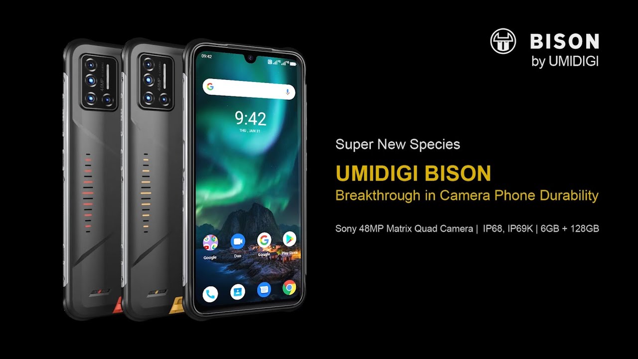 UMIDIGI BISON Rugged Phone - YouTube
