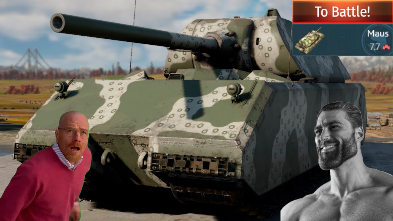 The heaviest tank in War Thunder - YouTube