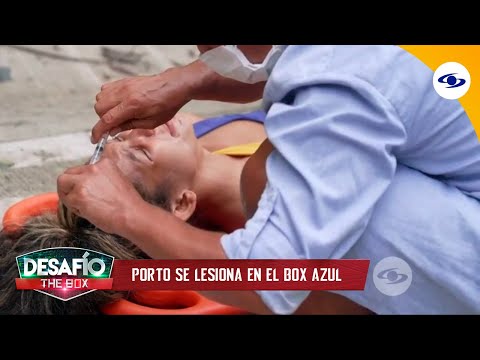 Desafío The Box 2022: Porto se lesiona en el Desafío The Box y es retirada de la prueba