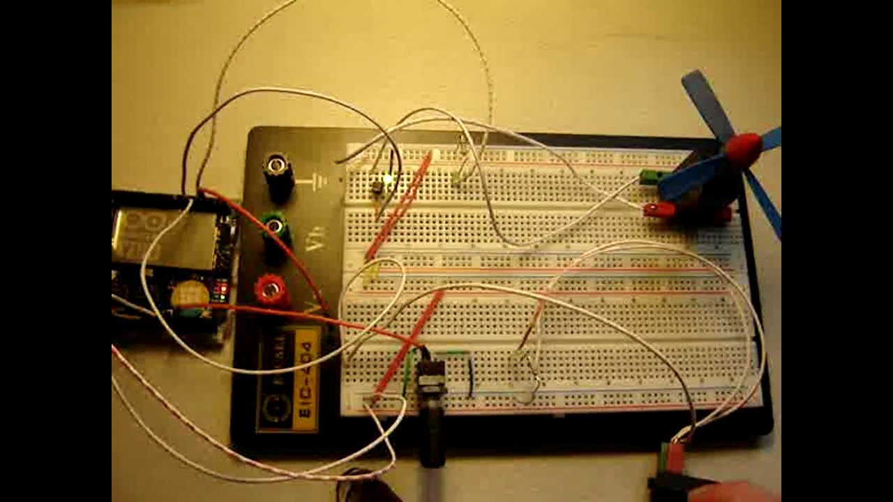 Arduino Yun 23 Potmeter Propeller Switch Code Settings Youtube