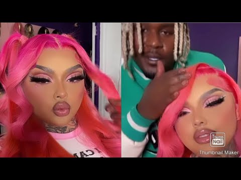Jaidyn Alexis Debuts Her New Barbie Pink Hairstyle - YouTube