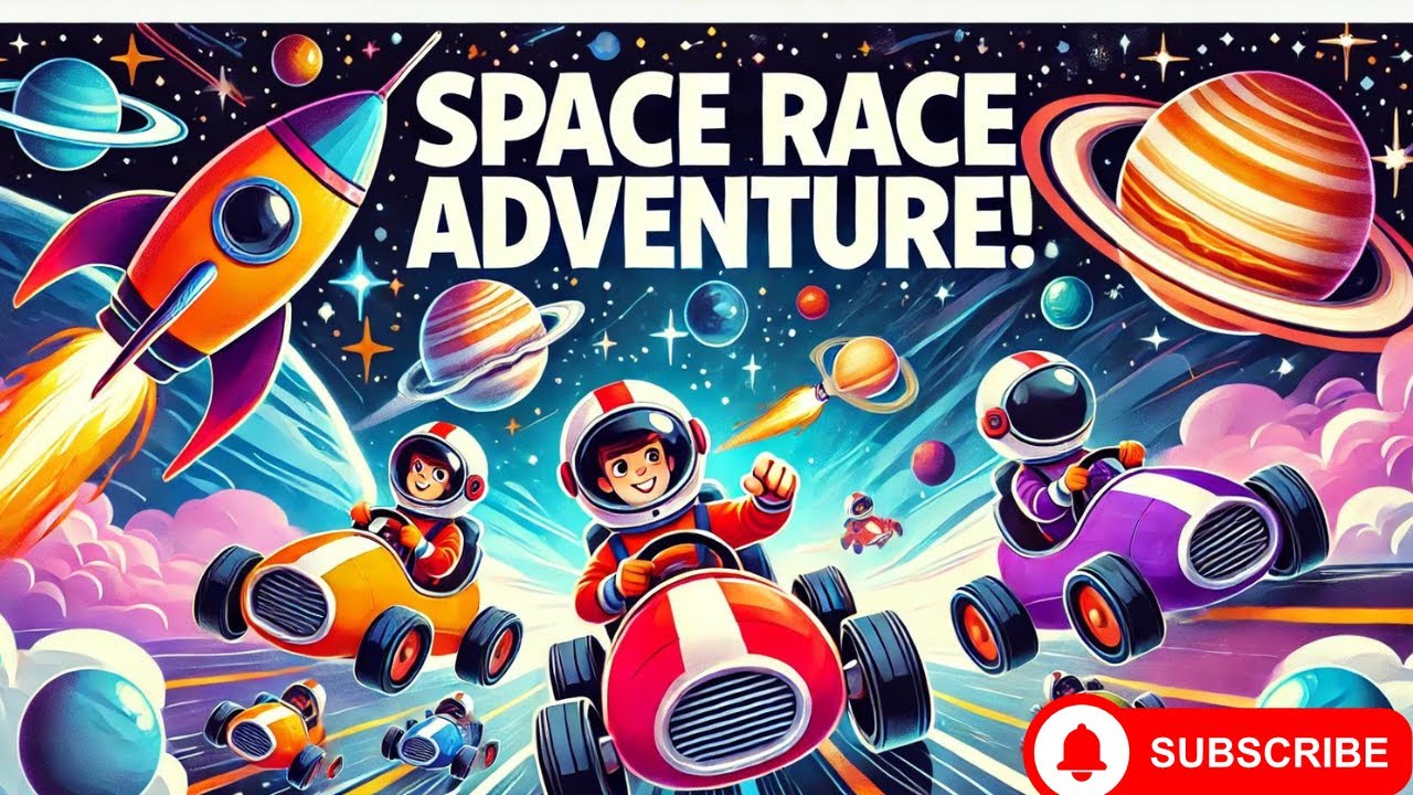 Space Race Adventure: Kids Racing Through the Stars! - YouTube