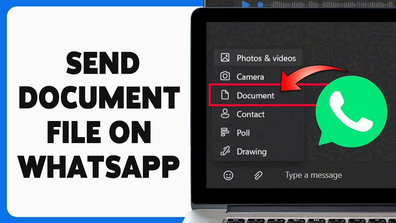 How To Send Document File On WhatsApp From Laptop PC 2024 WhatsApp How To Send Document File On WhatsApp From Laptop PC 2024 WhatsApp